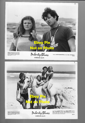 LOT: PUBERTY BLUES Nell Schofield Geoff Rhoe ORIG. 8x10 PRESS PHOTOs ...
