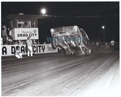 1960s NHRA Drag Racing-Dick Harrell-1964 427 Chevy II "RETRIBUTION ...