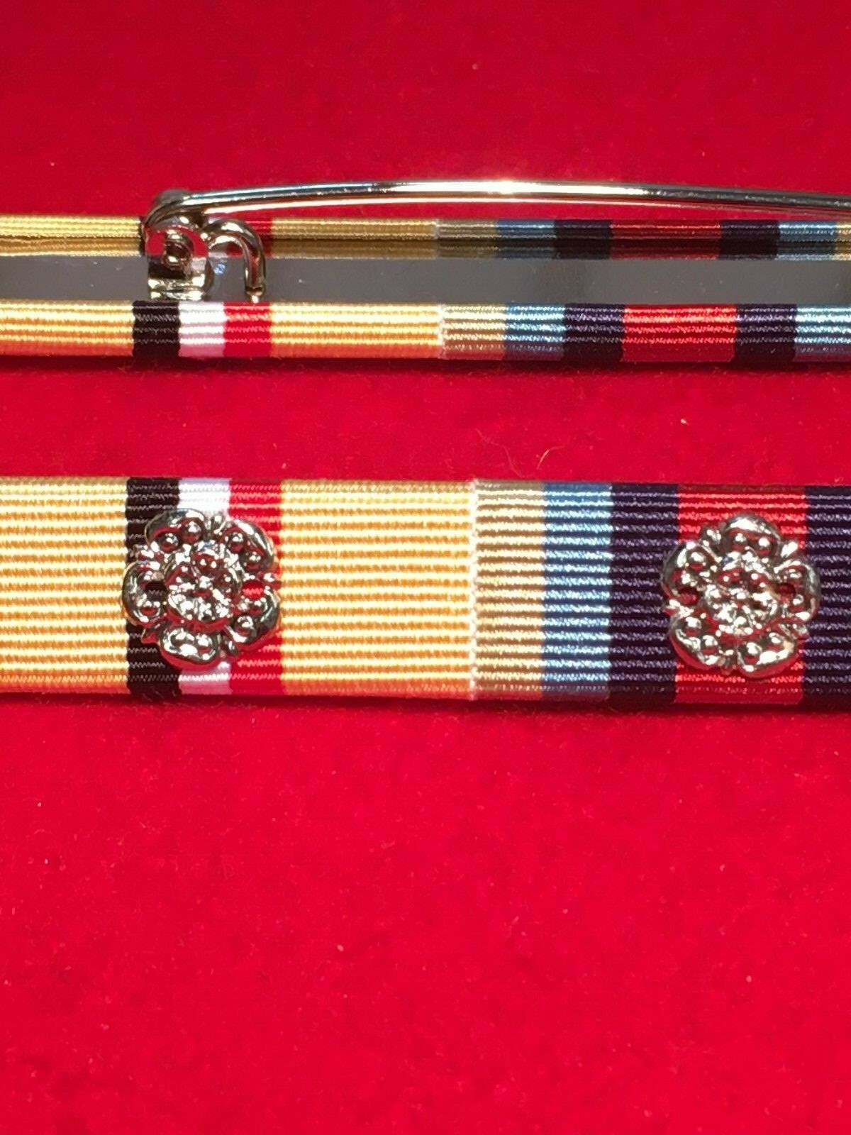 OP/TELIC OSM AFGHANISTAN NATO ISAF MEDAL RIBBON BAR PIN TYPE + ROSETTES ...
