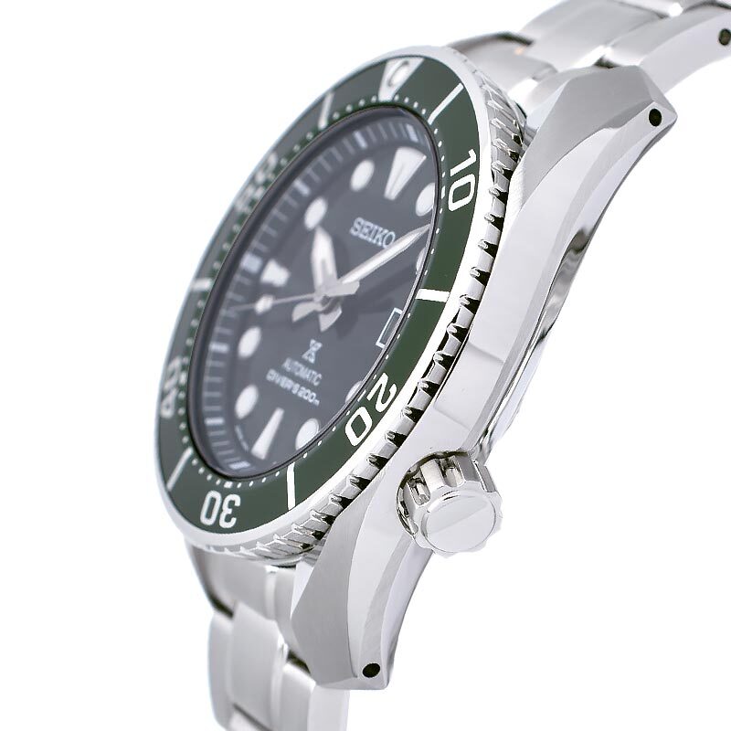 SPB103J1 SEIKO Prospex SUMO Automatic Box & Warranty Green Dial MADE IN ...