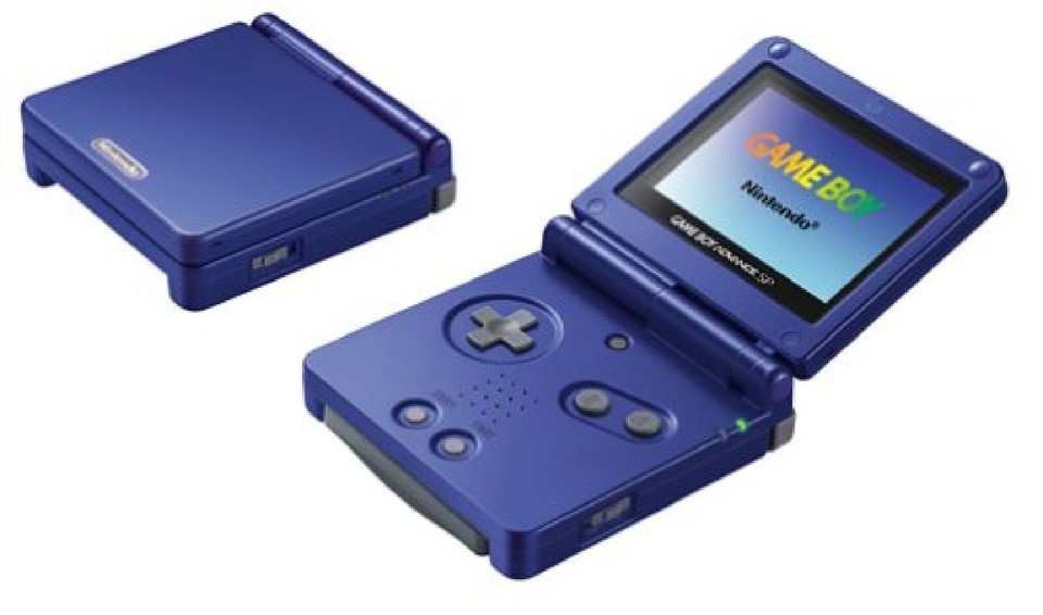 Nintendo Game Boy Advance Blue Handheld System Console - AGS-S-ZBA(JPN ...