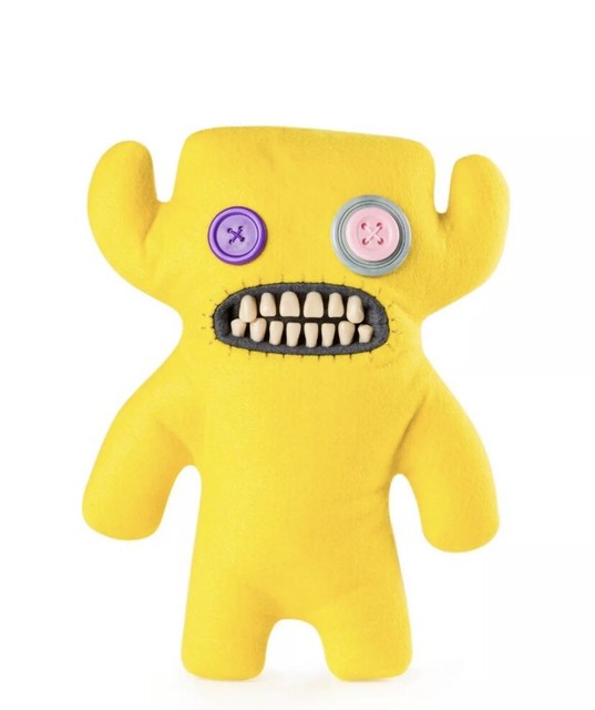 Fuggler Funny Ugly Monster Grumpy Grumps Yellow Soft Toy Same Day ...