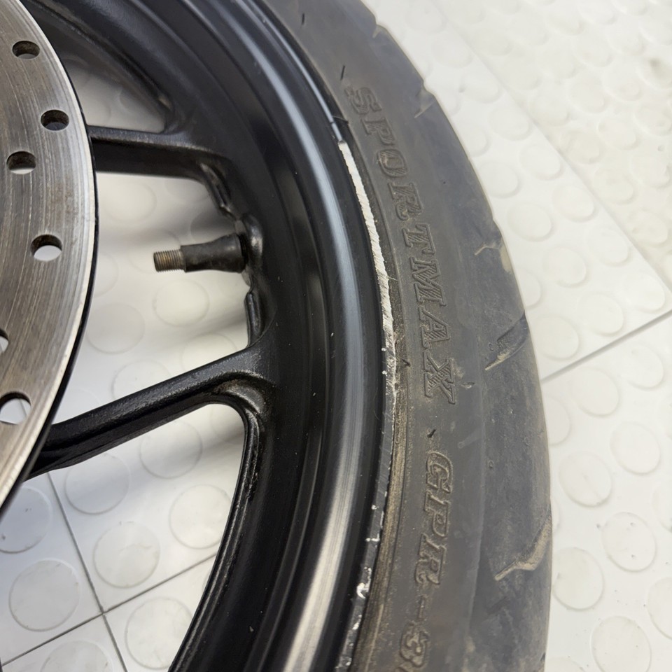 Yamaha 2015-2020 R3 YZFR3 Front Wheel Rim Rotor OEM STRAIGHT CURB RASH ...