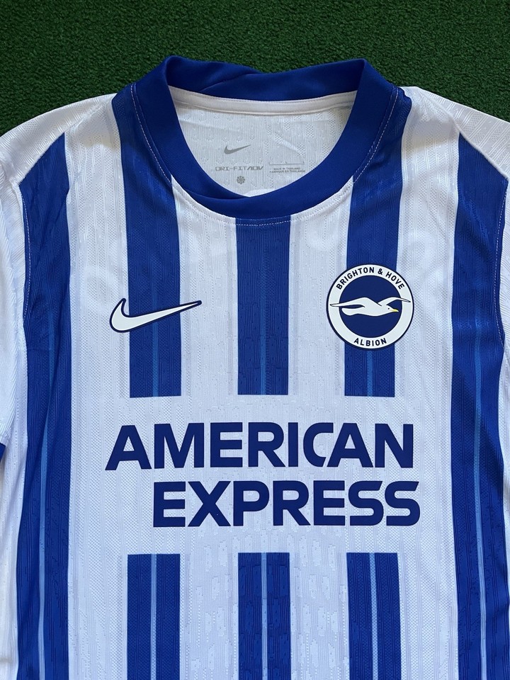 NEW Brighton 24/25 Home PLAYER VERSION Jersey “João Pedro 9” (Large) | eBay