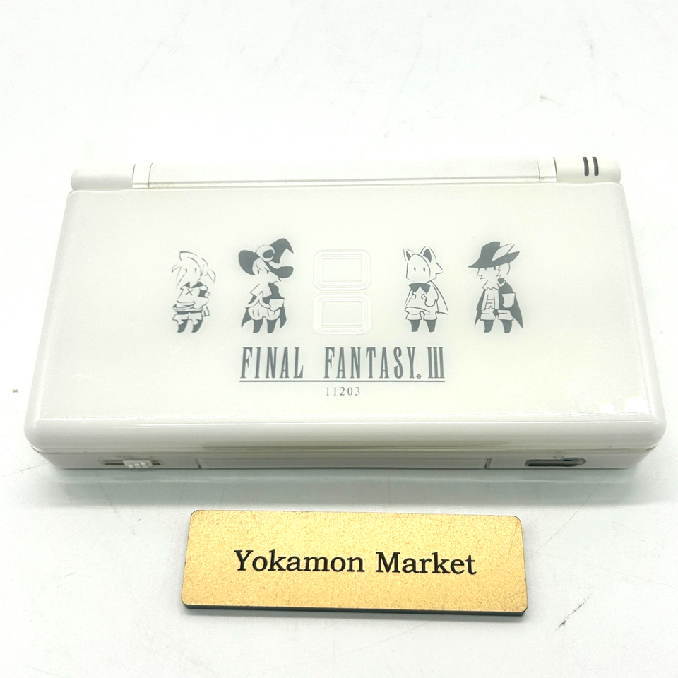 Final Fantasy III Crystal Edition Nintendo DS Lite Japan FF3 game ...