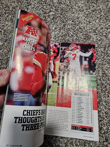 SUPER BOWL LIX 59 Game Program - Kansas City Chiefs vs. Philadelphia ...