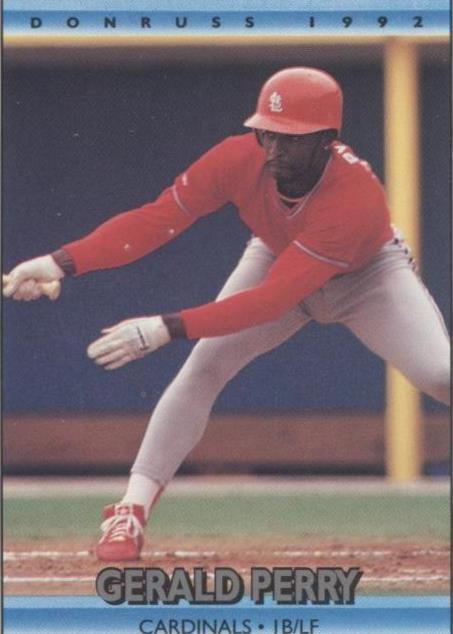 1992 Donruss - Gerald Perry #634 for sale online | eBay