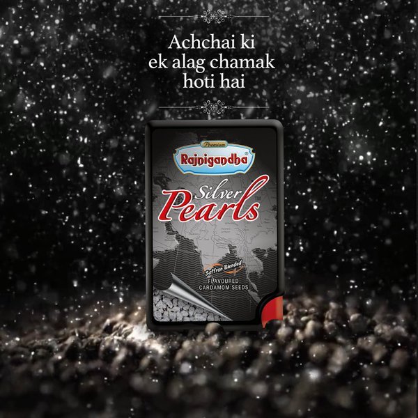 Rajnigandha Silver Pearls 24 x 5.75g Saffron Flavoured Elaichi Cardamom ...