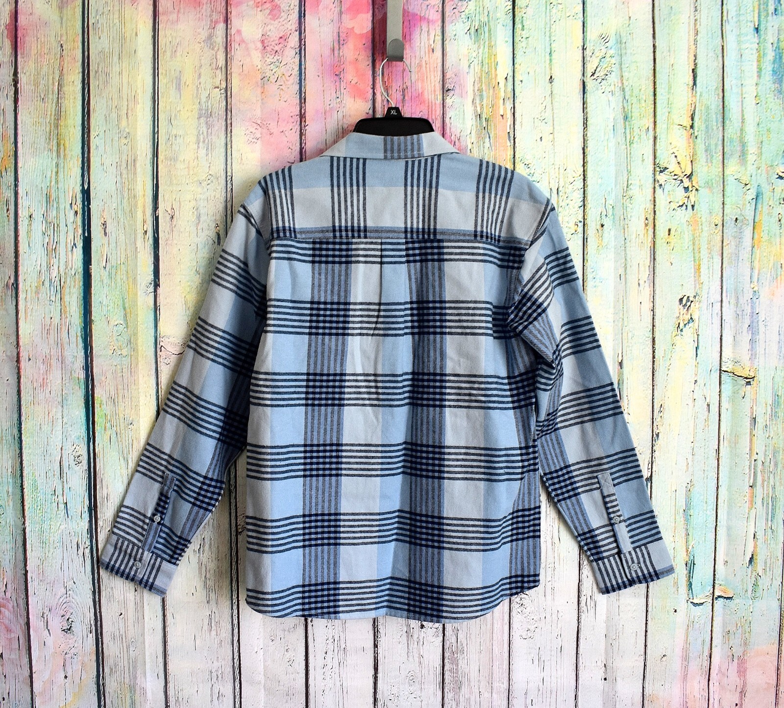 Kids Boys Free Assembly Boys Long Sleeve Flannel Shirt XXL (18 ...
