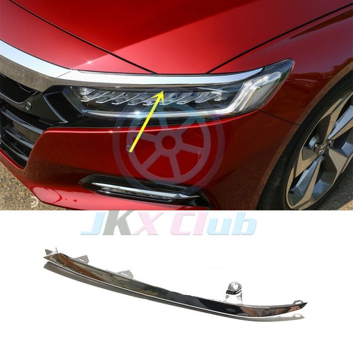 71167TVAA11 Left Grille Extension Chrome Trim Molding For Honda Accord ...
