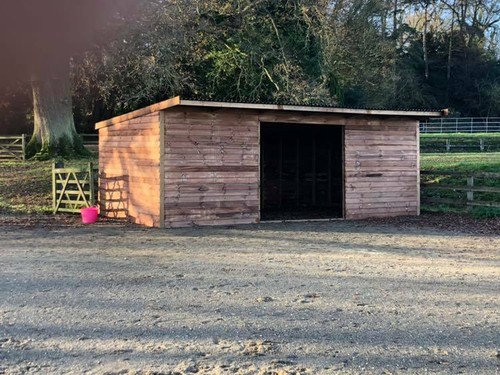 24X12 Animal Field Shelter / Stable - Options - Skids,Overhang ...