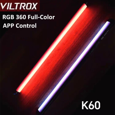 VILTROX K60 20W RGB Full Color Led Video Tube Light 2500K-8500K APP ...