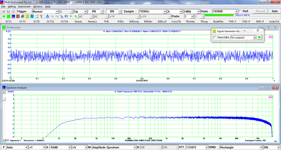 Sound Card Audio Oscilloscope, Spectrum Analyzer, Signal Generator ...