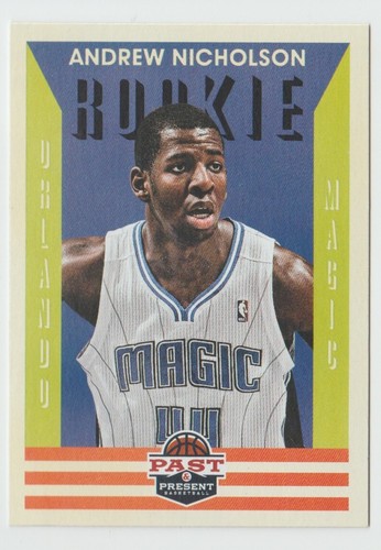 2012-13 Panini Past and Present #240 Andrew Nicholson RC - Orlando Magic | eBay