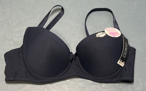 Mamia Lingerie Underwire Bra Woman’s Size 38C Black Fit- Style Comfort ...