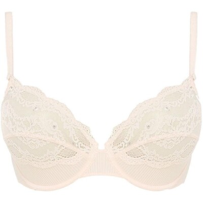 Maison Lejaby Insaisissable Full Cup Bra Peach 32B New rrp £60 | eBay UK