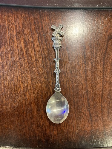 Holland Dutch Windmill 835 Silver Souvenir Spoon Baby Salt Demitasse | eBay