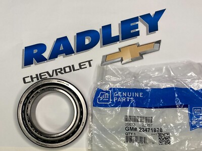 NEW GM OEM REAR DIFFERENTIAL- SIDE BEARINGS GMC GENERAL MOTORS 23471878 ...