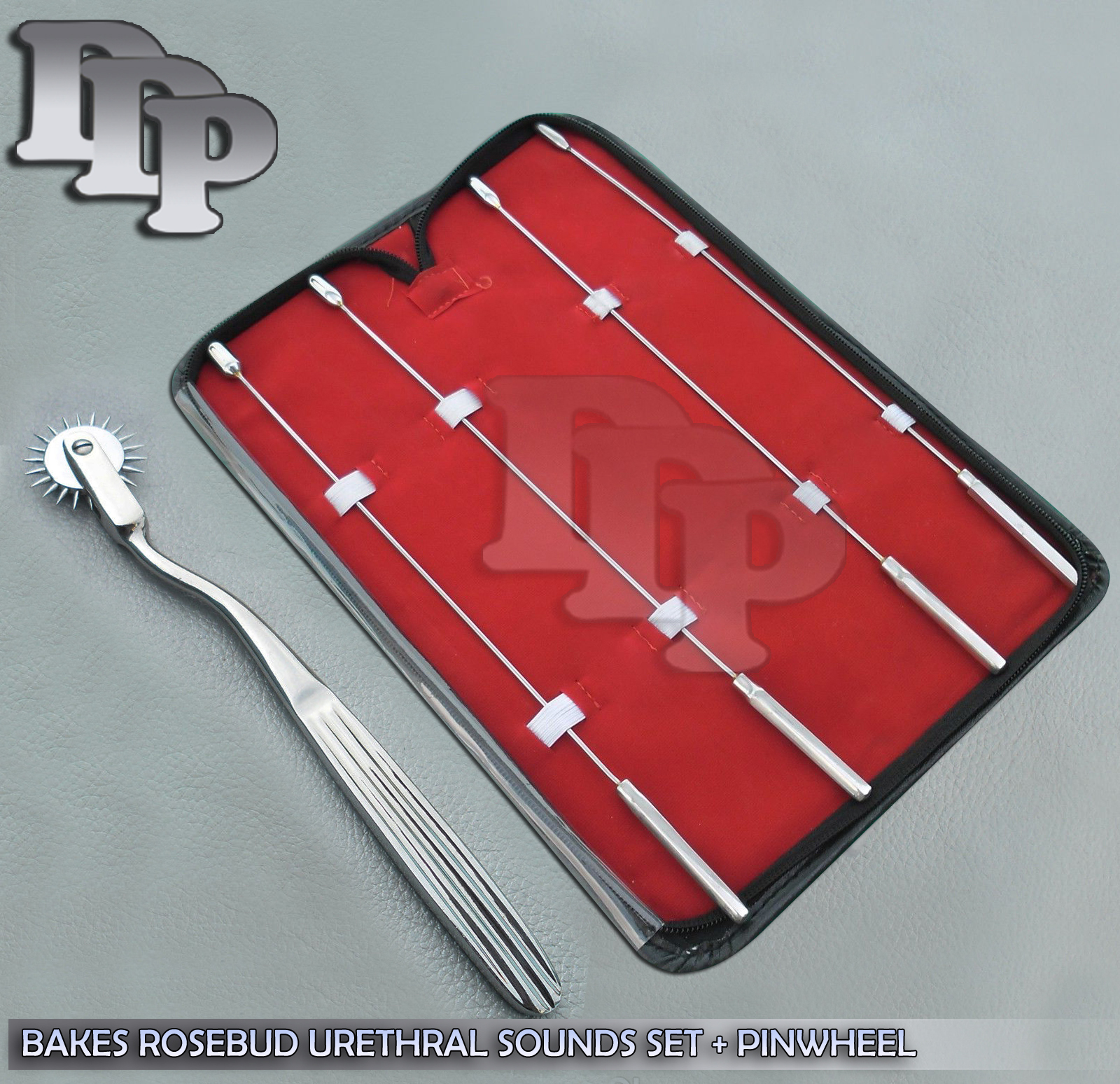 Bakes Rosebud Sounds Set 6mm, 7mm, 12mm , 13mm PINWHEEL In Case DS-1542 ...