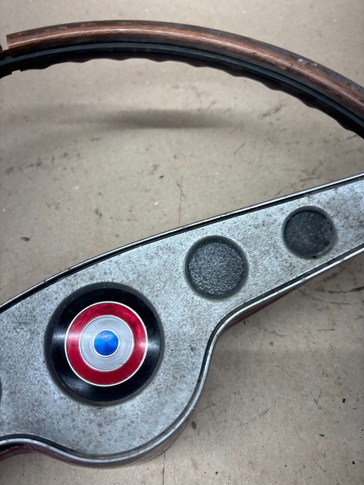 1971-1974 AMC AMX JAVELIN JEEP WAGONEER 2 SPOKE STEERING WHEEL CORE ...