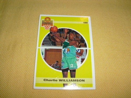 OFFICIAL BASKETBALL CARDS N°18 "Charlie Williamson" | eBay