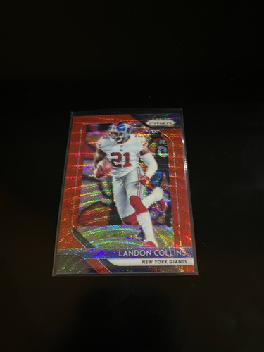Landon Collins 2018 Panini Prizm Red Wave Prizm /149 Giants 60 PWE | eBay