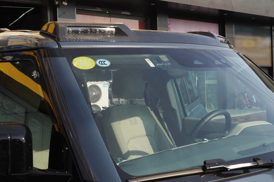 Carbon ROOF Light Bar with LED DRL For LAND ROVER DEFENDER 90 110 L663 ...