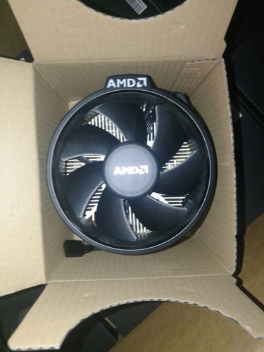 New Ryzen Wraith Spire Cooler Heatsink Fan from Ryzen 3600X （Thick ...