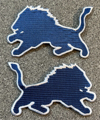 1997-2001 DETROIT LIONS NFL FOOTBALL VINTAGE 3.75" JERSEY SLEEVE TEAM ...