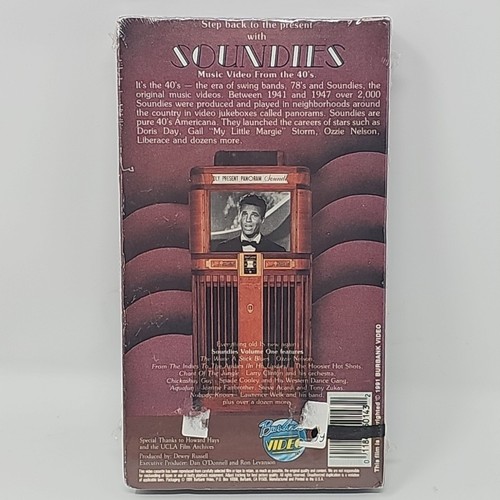 Soundies: Music Video from the '40's - Volume 1 VHS 1987 | eBay