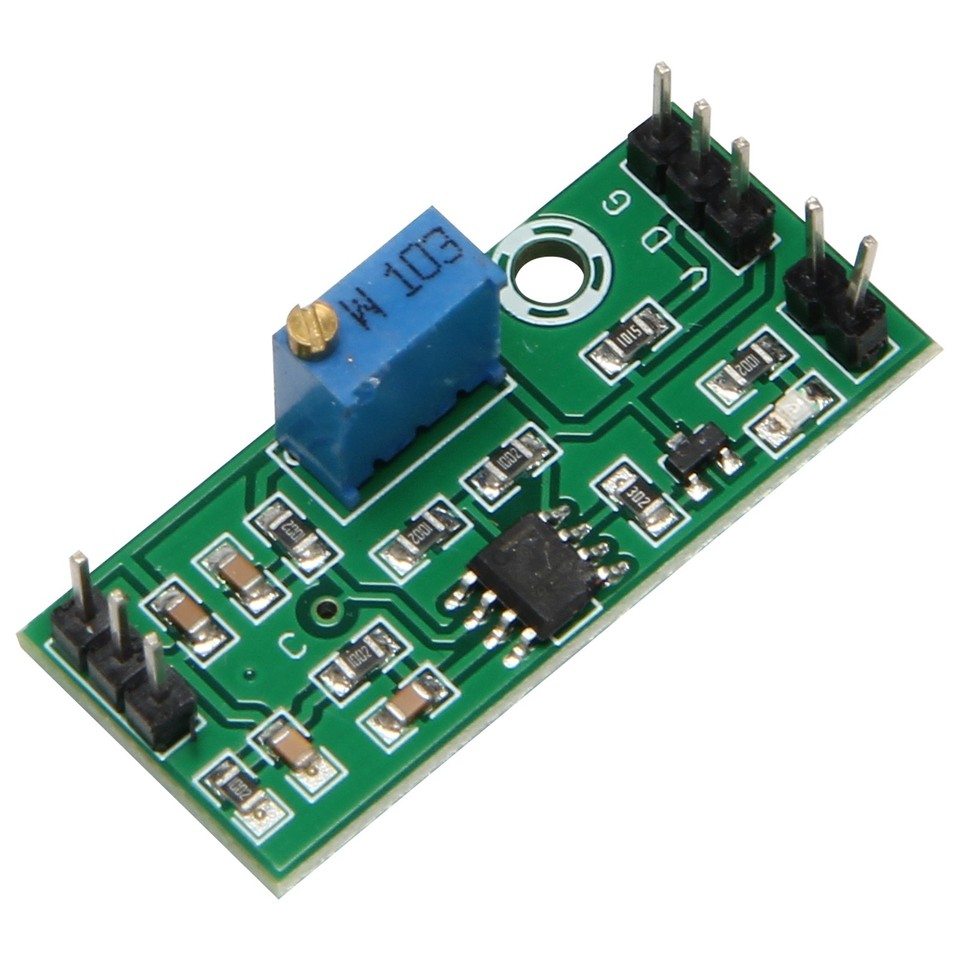 3Pcs LM393 3.5-24V Voltage Comparator Module with LED Indicator High ...