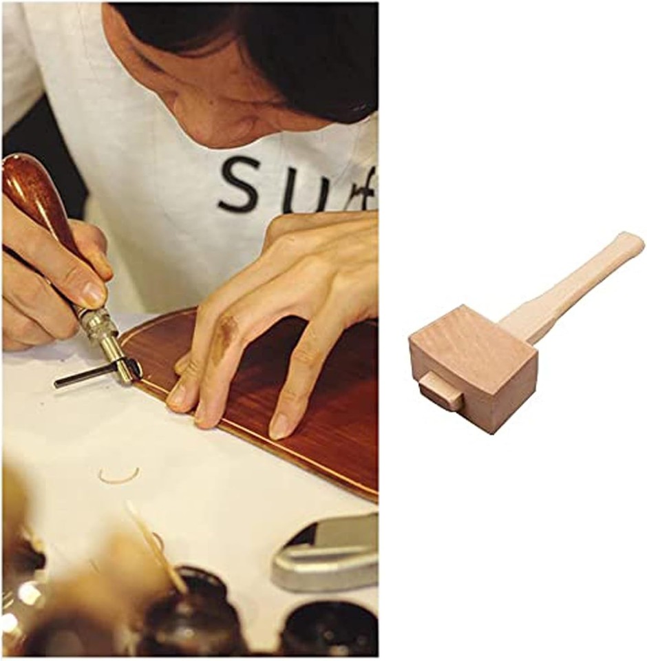 Wooden Mallet Hammer with Handle Woodworking Carpenters Mallet... | eBay