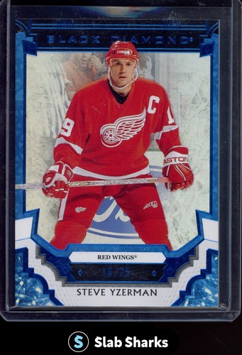2023 UPPER DECK BLACK DIAMOND STEVE YZERMAN #BDB-SY BLUE /25 | eBay