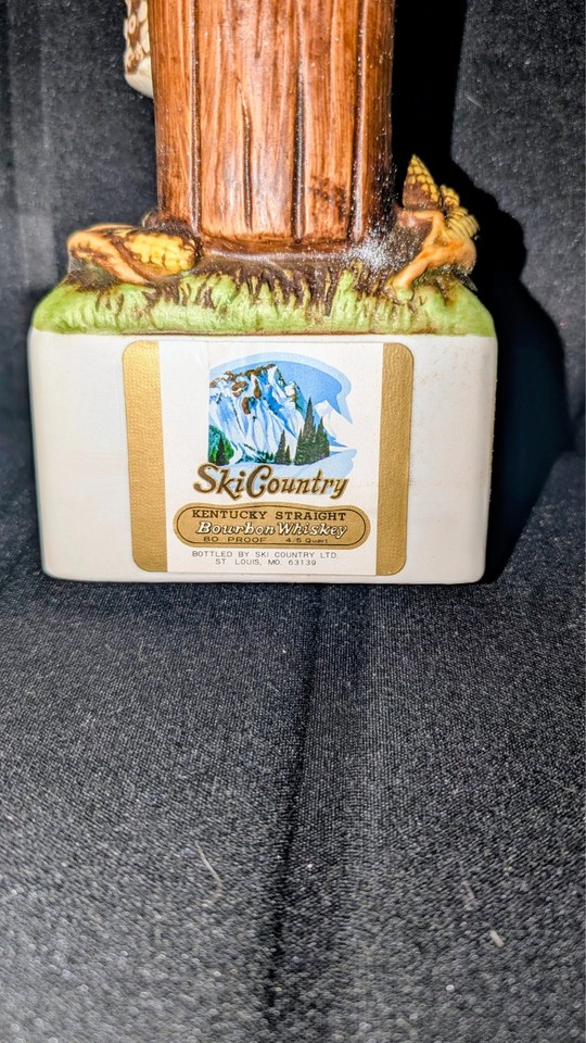 Iroquois Vintage 1960s Ski Country Native American Indian Decanter ...
