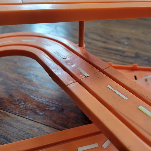 KUSAN MOTORCYCLE RACING PLASTIC TOY Track Only. 1970's, | eBay