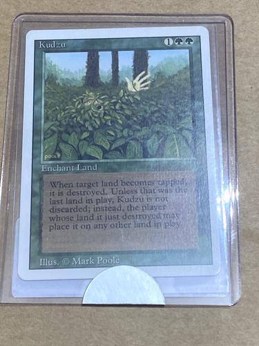 1994 WotC Magic the Gathering 3rd Edition REVISED mint unplayed KUDZU ...