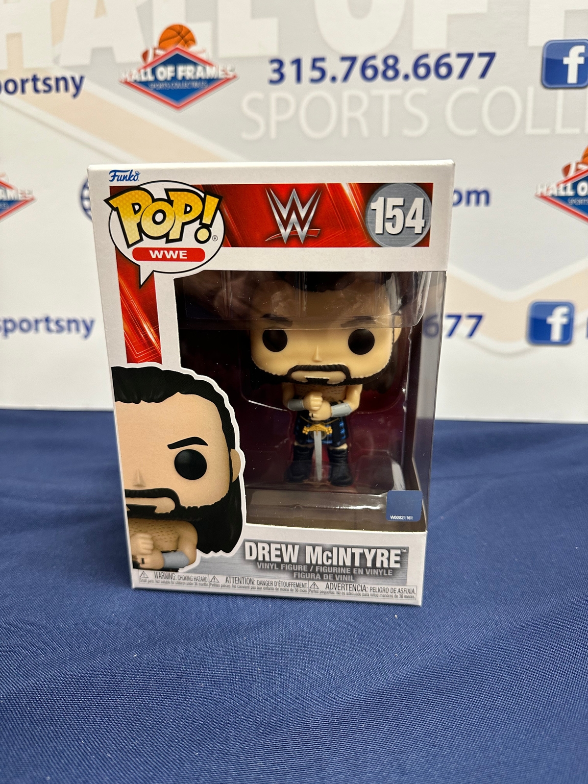 DREW MCINTYRE WWE FUNKO POP #154! | eBay
