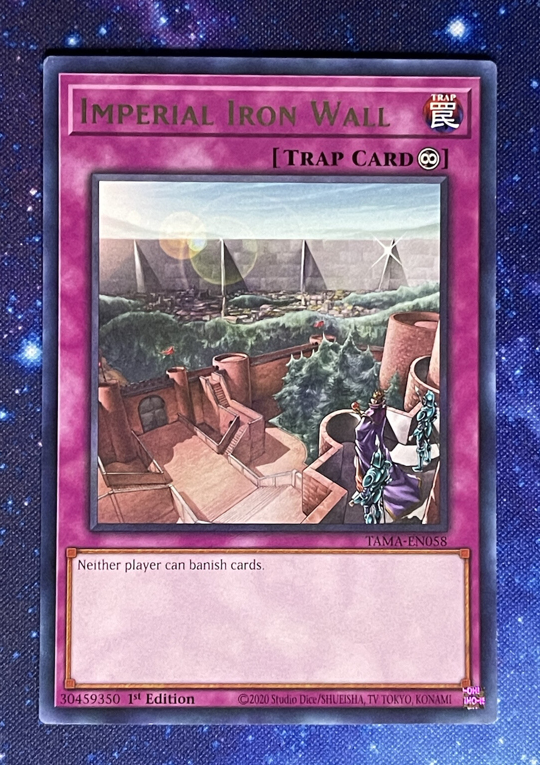 Yu-Gi-Oh! TCG, Imperial Iron Wall, Tactical Masters TAMA-EN058 1st ...