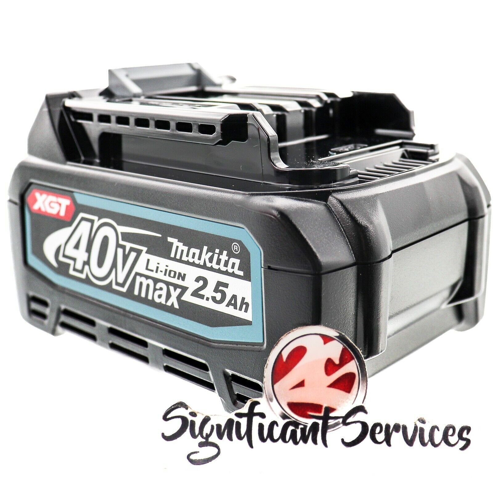 Genuine Makita BL4025 XGT 40V MAX 2.5 Ah LED Lithium-Ion Cordless ...