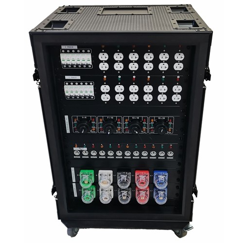 72 Channel Power Distro Distributor Box for DJ Stage Lighting Party ...