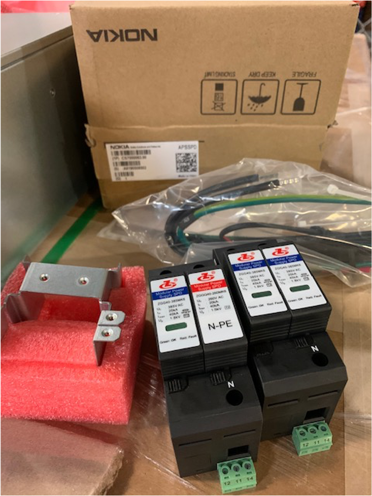 Outdoor Cabinet Nokia Power Solution -48V DC (includes 6 items) READ ...