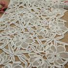 25cm Wide Lace Trim Edging Sewing Craft Embroidered Floral Applique DIY ...