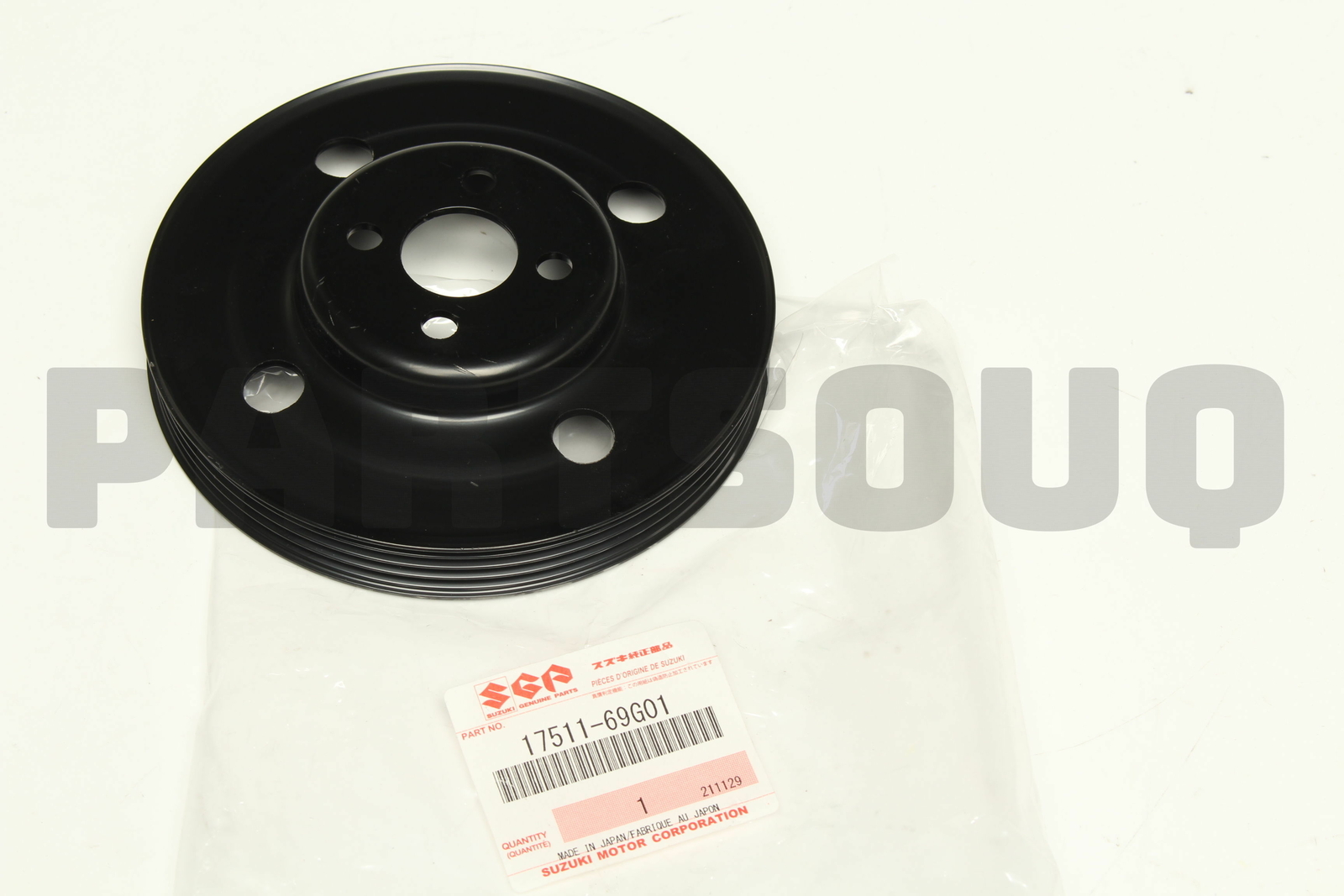 1751169G01 Genuine Suzuki PULLEY, WATER PUMP 17511-69G01 | eBay