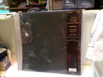 The Paper Studio Scrapbook Memory Album Refill Pages 12x12” Top Loading ...