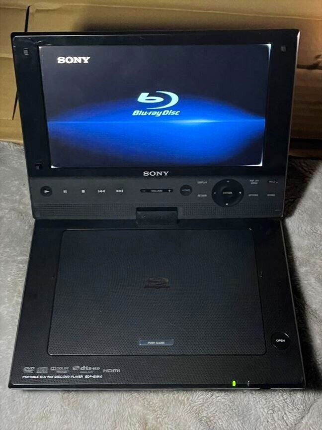 Sony BDP-SX910 9" Wide Screen Portable Blu-ray Disc Player ...