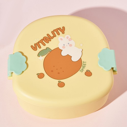 Food Container Portable Pack Rice Cute Fruit Food Container Pp Material ...