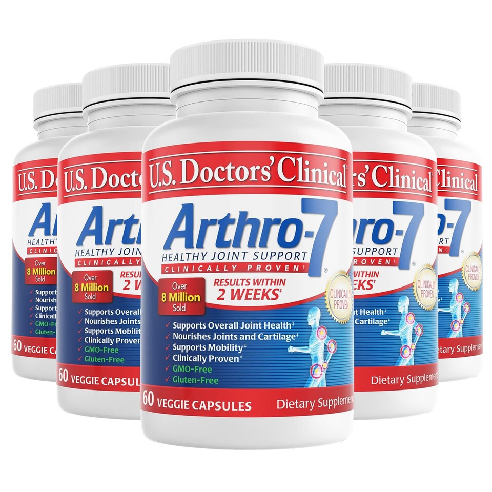 Arthro-7 Healthy Joint Support - W/ Collagen, MSM, Turmeric, Original ...