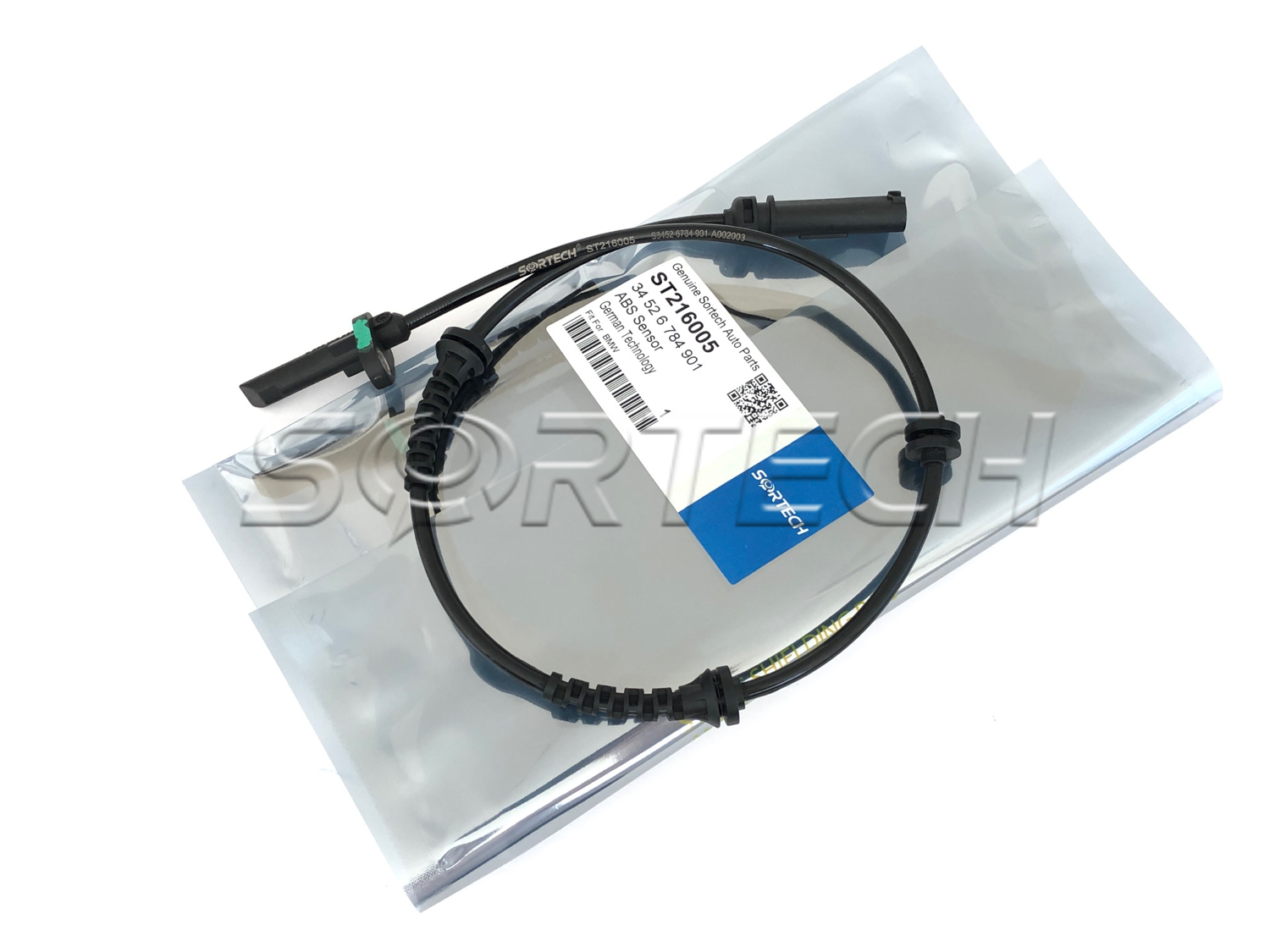 10PCS Rear L/R ABS Speed Sensor for BMW 34526784901 528i 535i 550i 640i ...