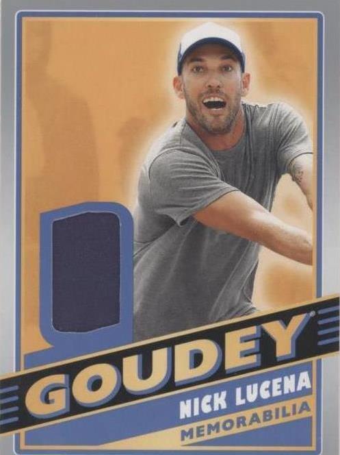 2020 Upper Deck Goodwin Champions - Goudey Memorabilia Nick Lucena #GM ...