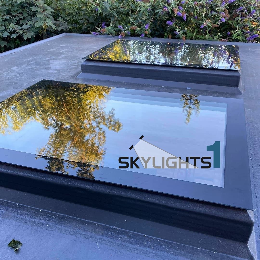 Flat Roof Skylight Lantern Window Triple Glazed Roof Glass Light ...